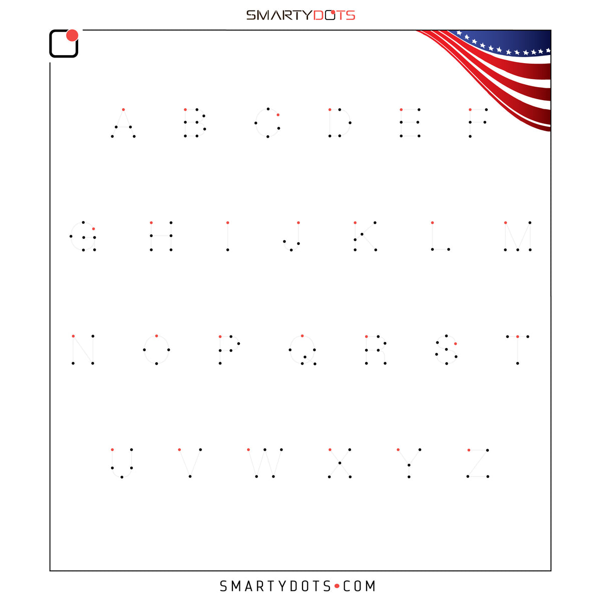 Alphabet | English Upper Case (28x30) - 1.0 | New | Discontinued Clear ...