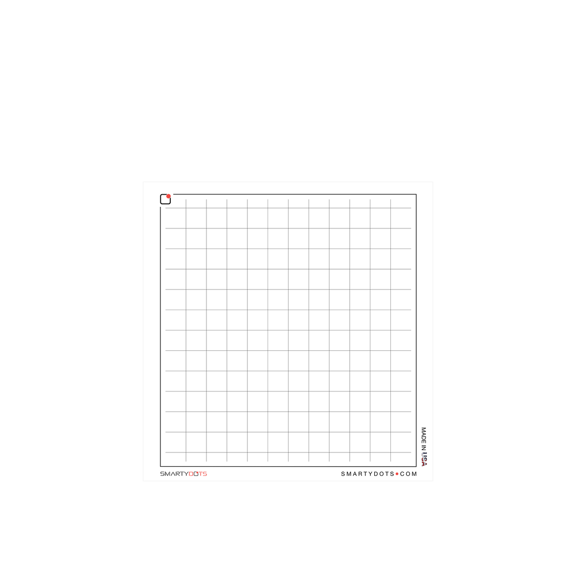 Graph | 2 Inch Grid (28x30) | Smarty Dots